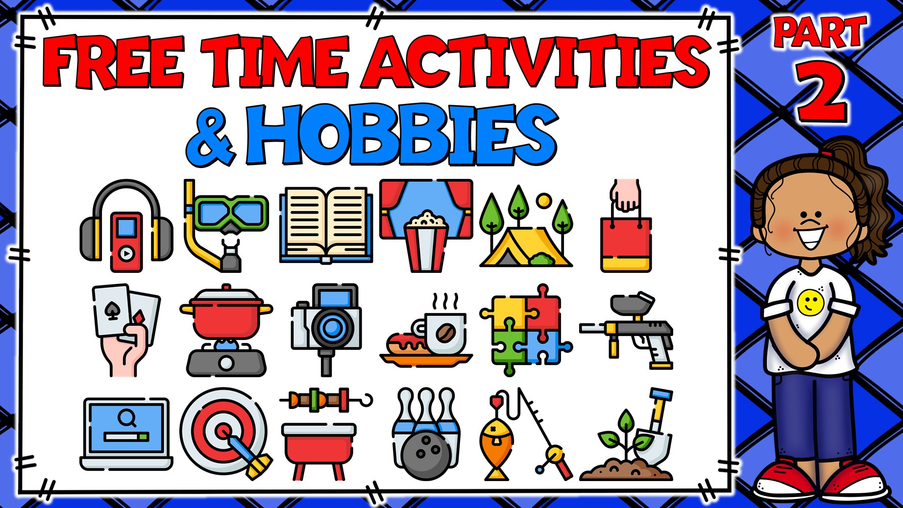 ACTIVIDADES DE TIEMPO LIBRE EN INGLÉS - Inglés Paso a Paso