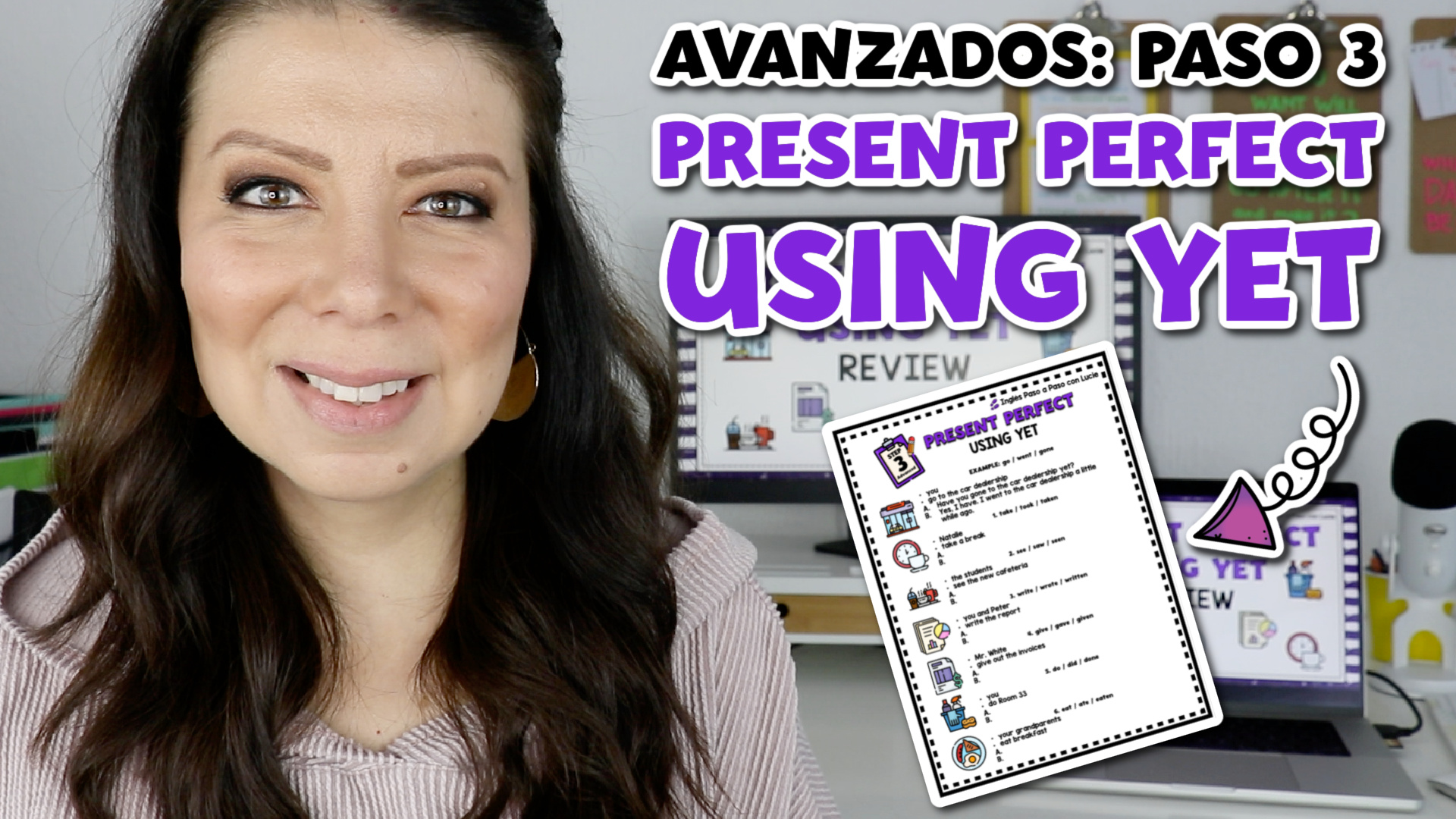 CÓMO SE USA YET CON EL PRESENTE PERFECTO - Inglés Paso a Paso