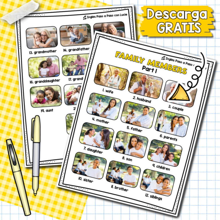 La Familia en Inglés