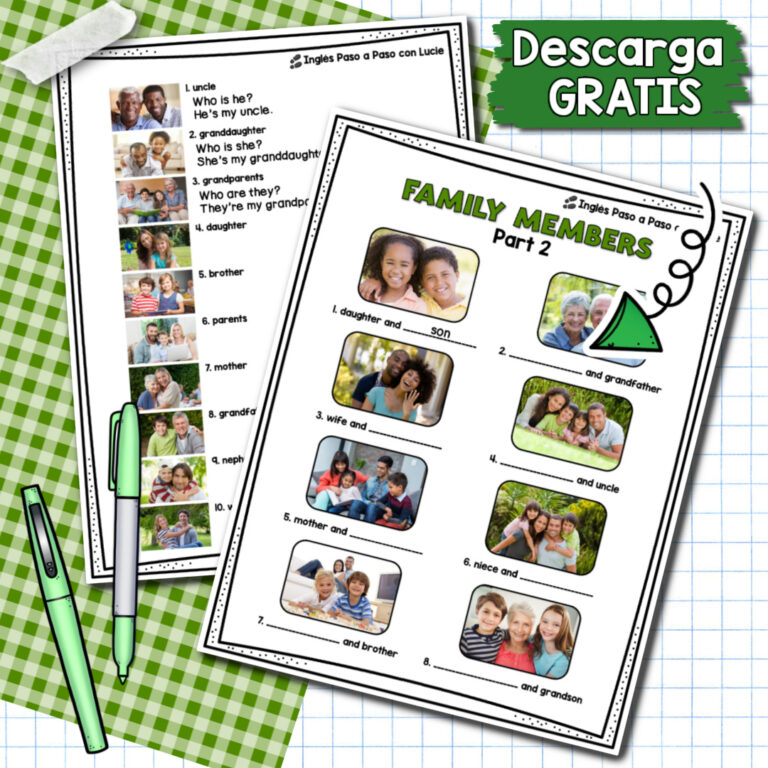 La Familia en Inglés