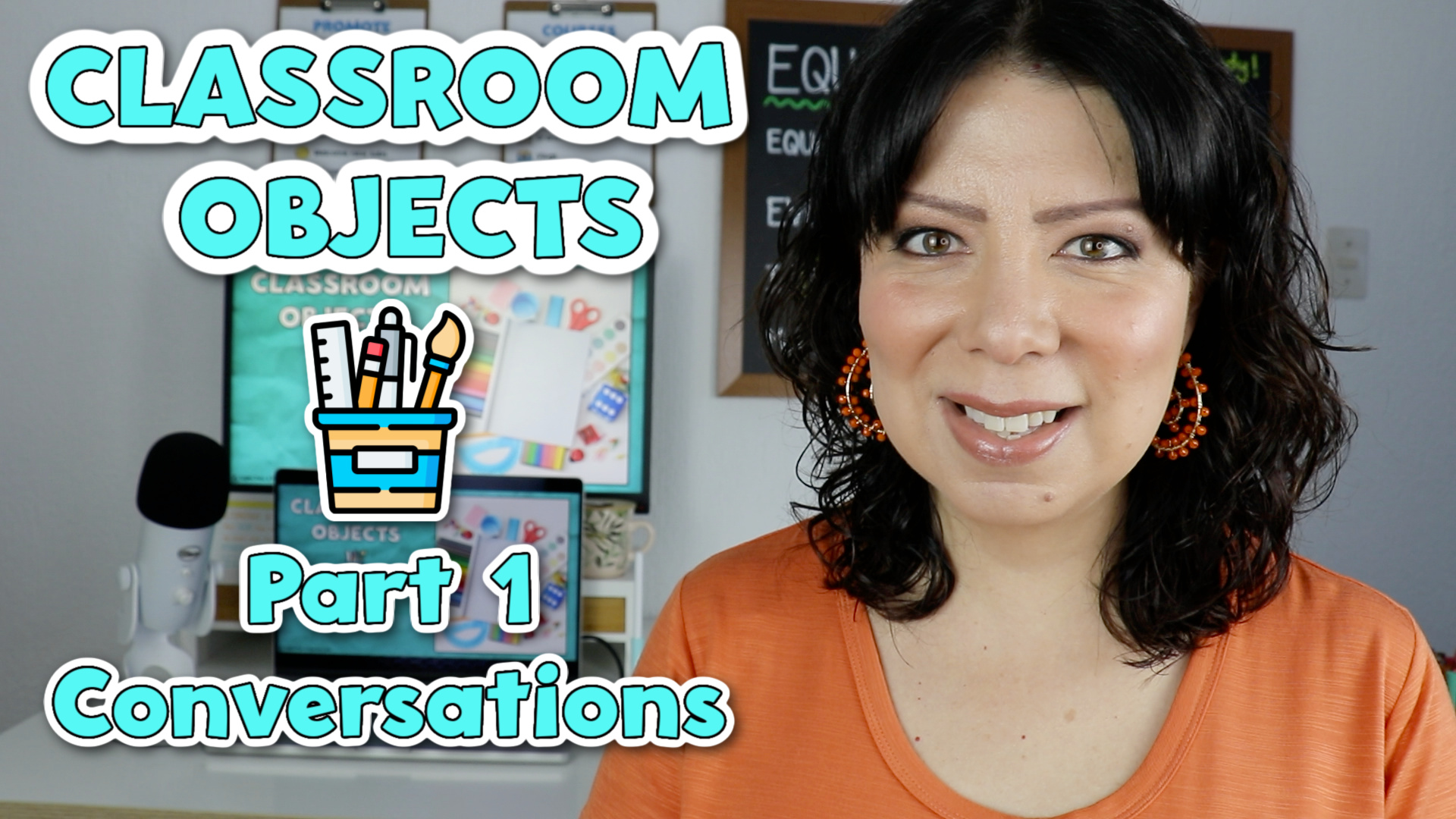 Repasemos los Objetos del Salón de Clases en Inglés