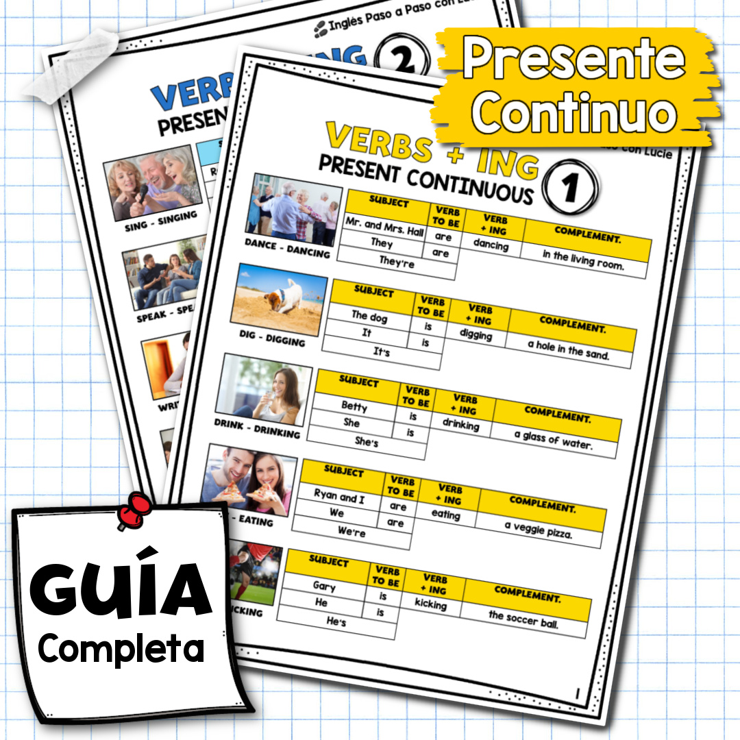 present continuous Archives - Inglés Paso a Paso