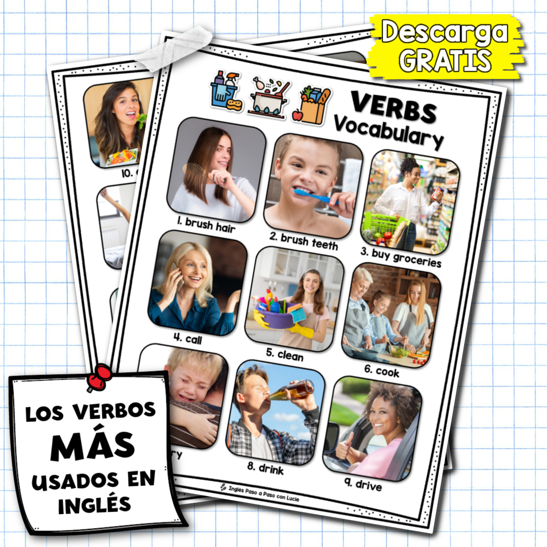 Los Verbos Más Usados En Inglés Vocabulario Y Pronunciación