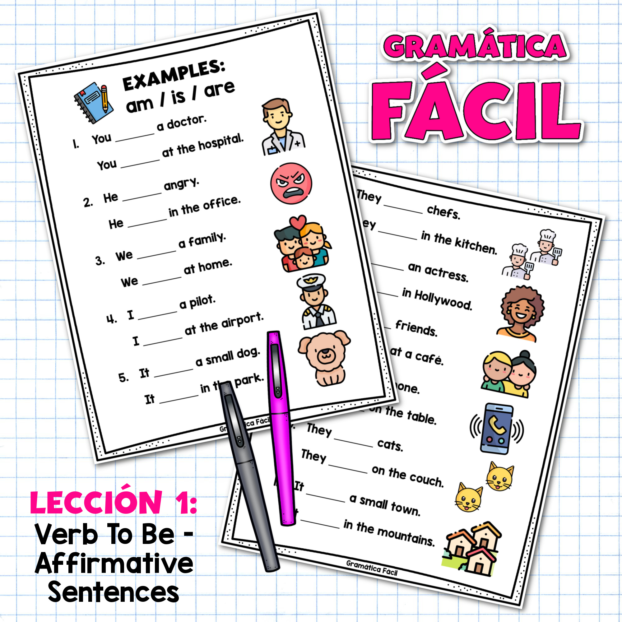 El verbo Ser o Estar en Inglés
